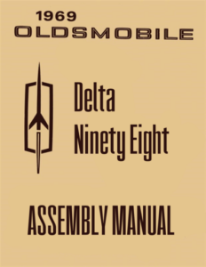 1969 Oldsmobile Assembly Manual - Delmont - Delta - 98 ...
