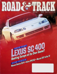 Road & Track - July 1991 - autohistorypreservationsociety.org