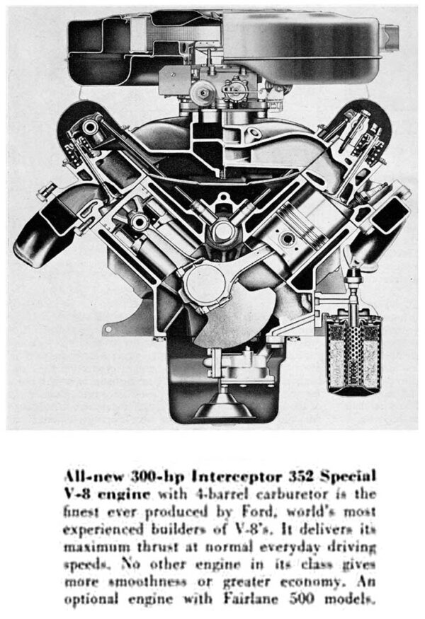 Ford 352 CID V-8: 1958 - 1966 - autohistorypreservationsociety.org